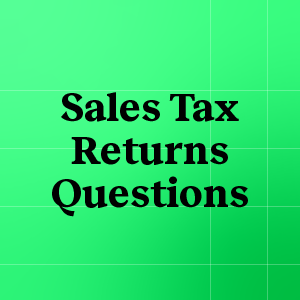 Sales tax returns: Do I enter gross sales for entire business or just ...
