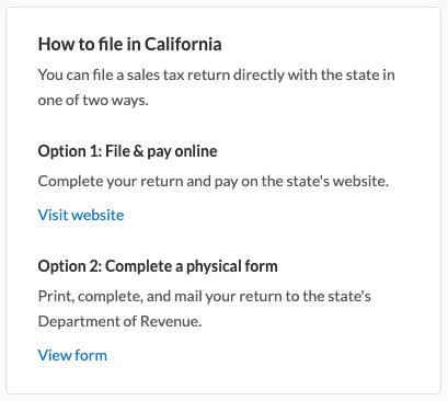 How to file a quarterly sales tax return in California | TaxJar